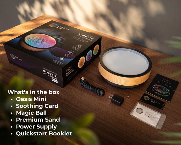 Oasis Mini - Calming and Captivating Kinetic Art Canvas