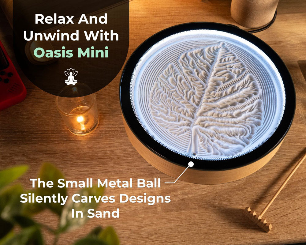 Oasis Mini - Calming and Captivating Kinetic Art Canvas