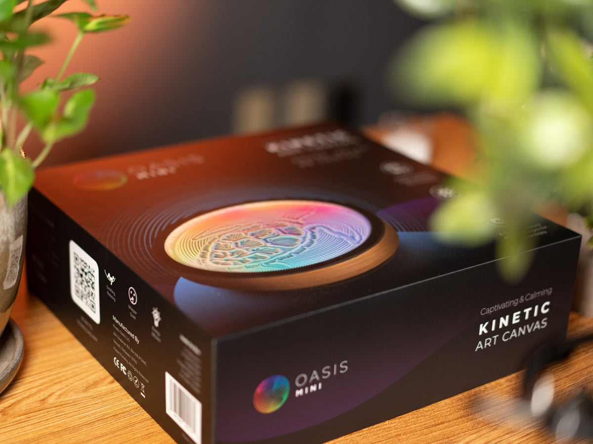 Oasis Mini - Calming and Captivating Kinetic Art Canvas