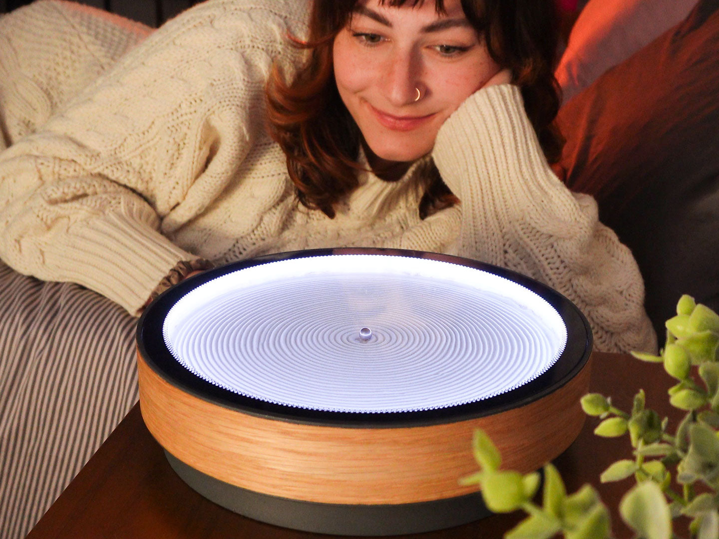 Oasis Mini - Calming and Captivating Kinetic Art Canvas