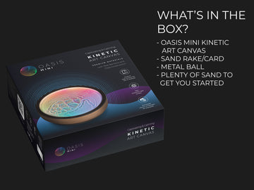 Oasis Mini - Calming and Captivating Kinetic Art Canvas